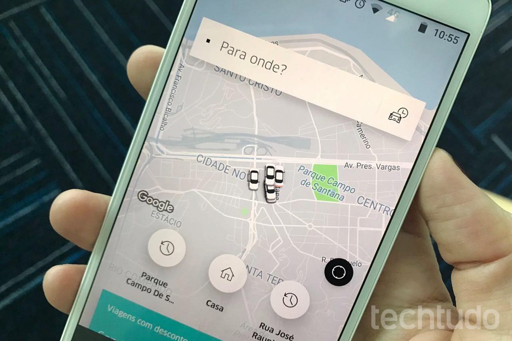 Como checar o perfil completo do motorista da Uber