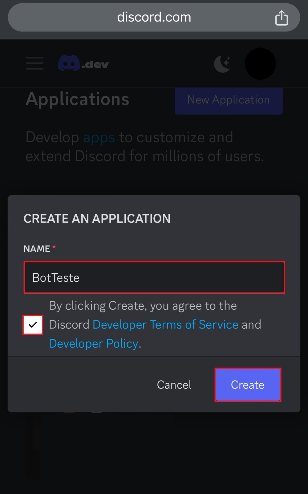 Como criar um bot no Discord pelo celular e PC passo a passo