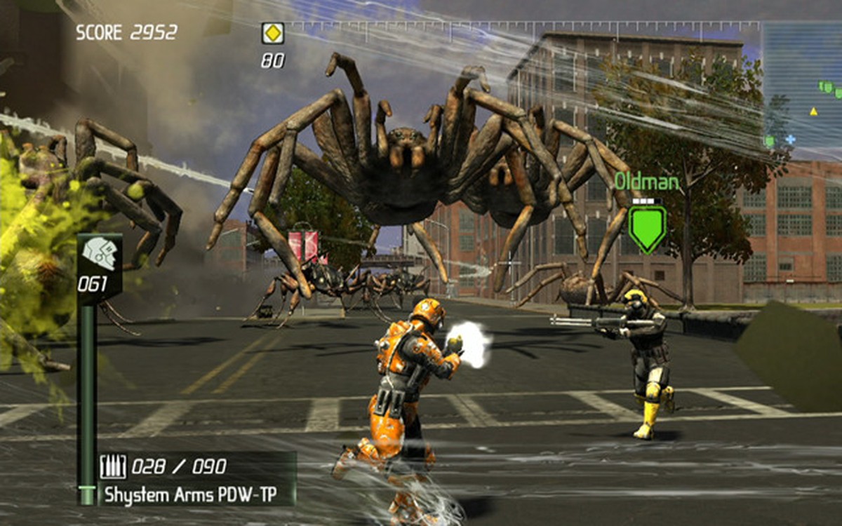 Insetos gigantes no primeiro trailer de Earth Defense Force para o PS Vita