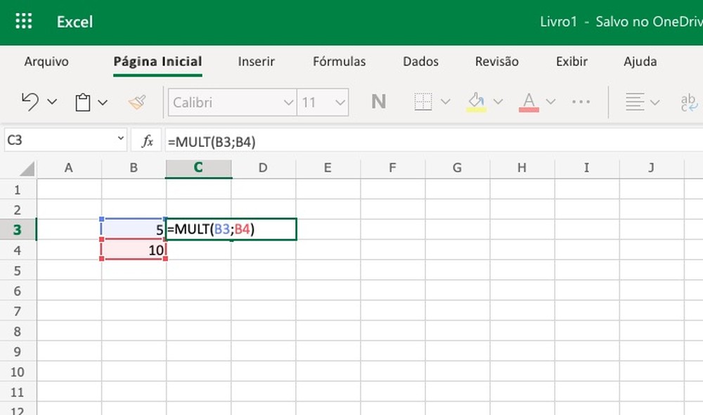 Como multiplicar no Excel