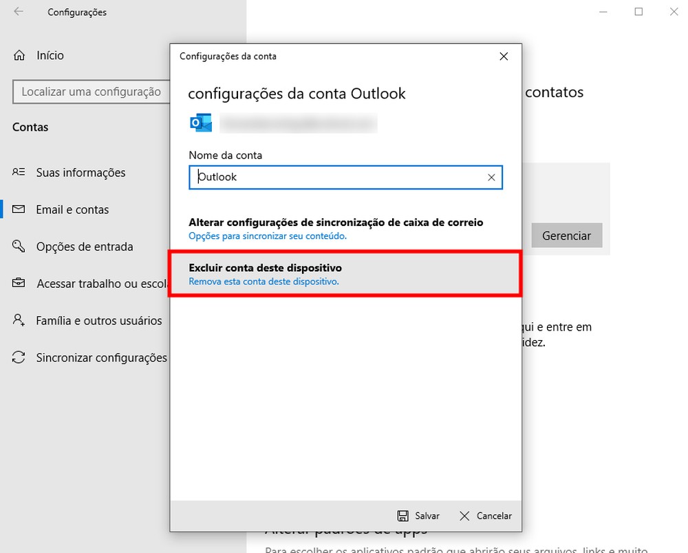Como remover conta Microsoft do PC com Windows