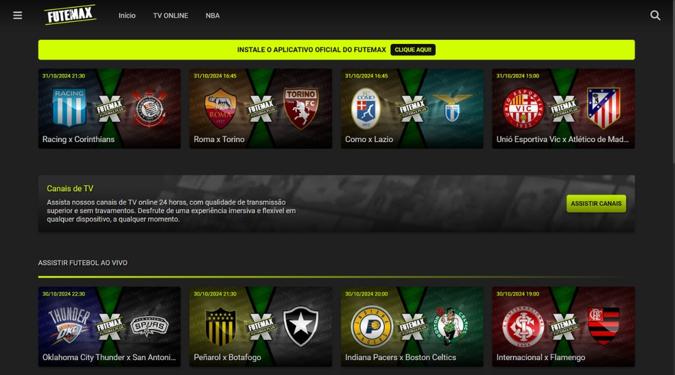 Futemax Plus: saiba como funciona e se é seguro