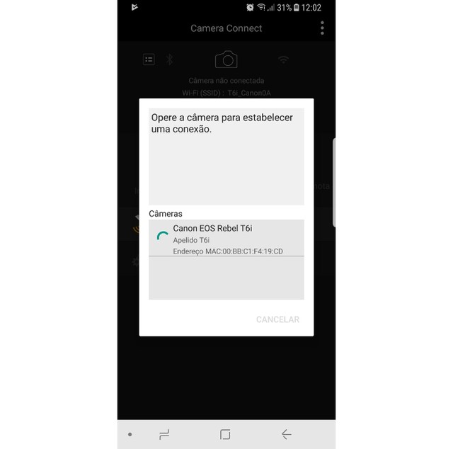 Como usar o Canon Camera Connect para conectar a câmera Canon ao celular