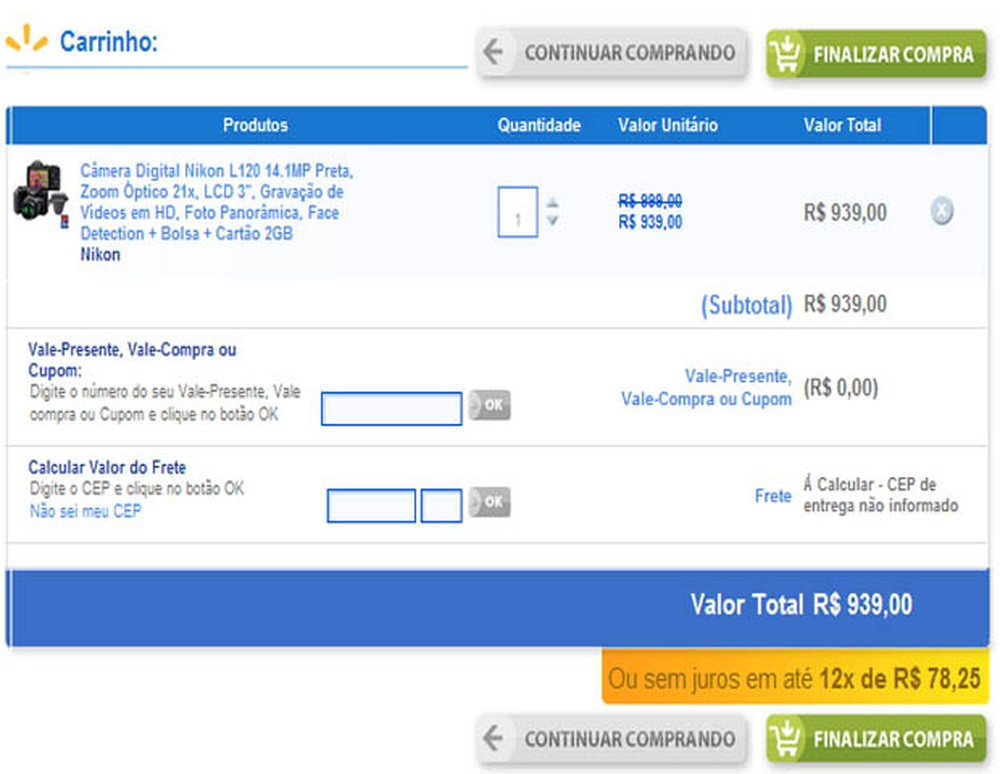 Como fazer compras pela Internet