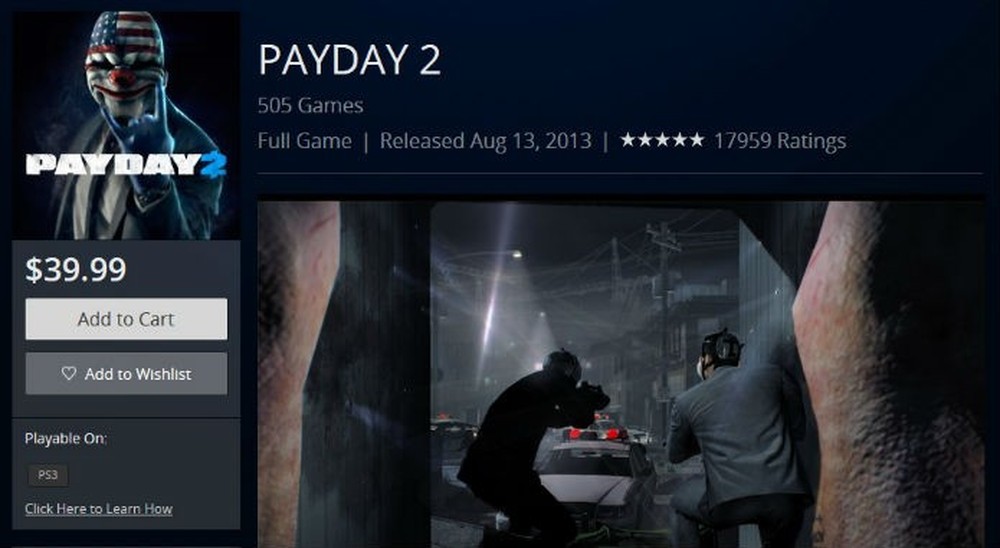 Requisitos de Payday 2 e como fazer download no PC e consoles