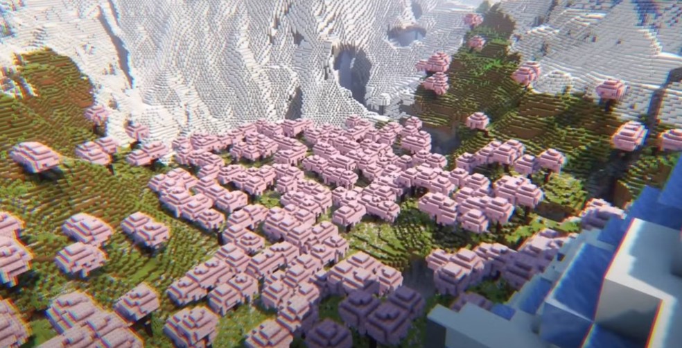 10 melhores Seeds de Minecraft com biomas de Cerejeira para explorar