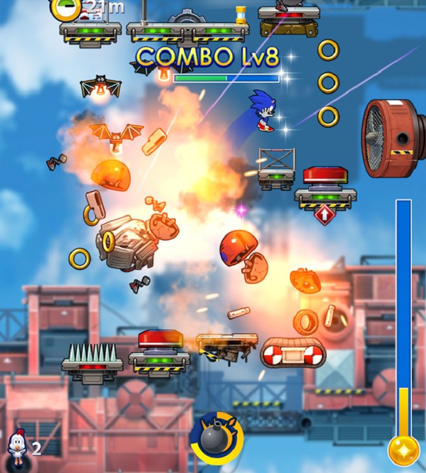 Review Sonic Jump Fever