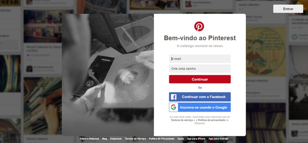 Como usar o Pinterest