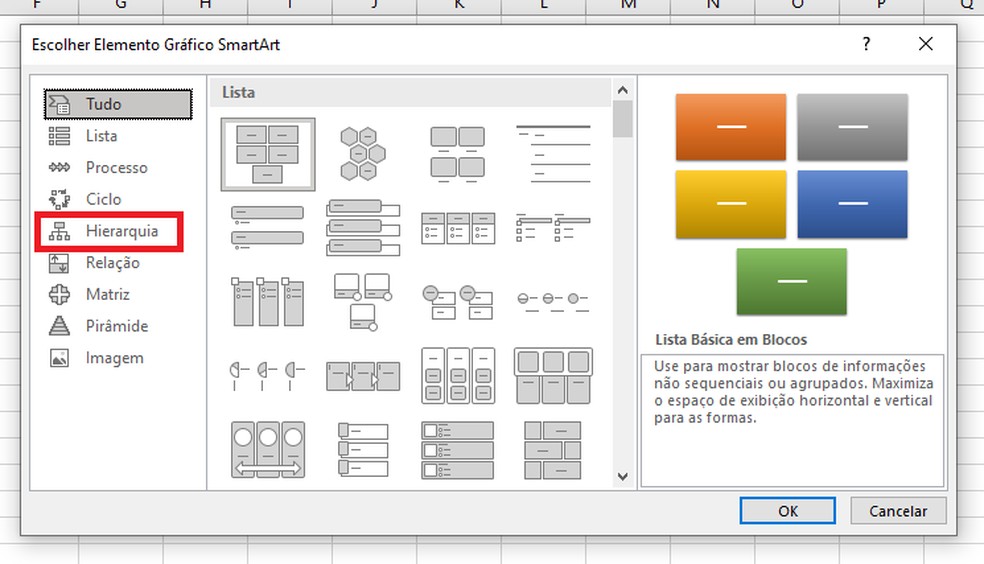 Como fazer um organograma no Excel