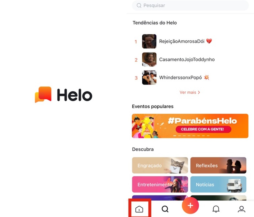 Como usar o Helo app e baixar vídeos para status do WhatsApp
