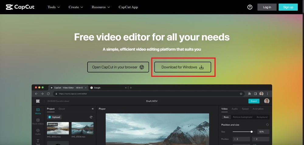 CapCut para PC: como baixar e usar o editor de vídeos no computador