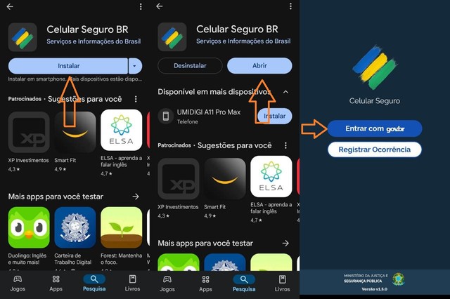 Anatel: como bloquear IMEI de celular roubado pelo app Celular Seguro