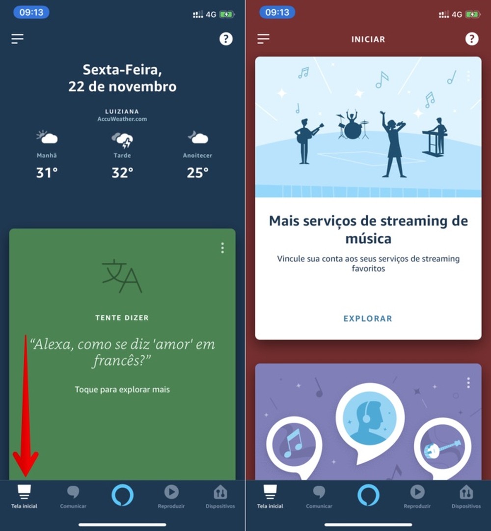 Amazon Alexa: como usar o app no celular Android ou iPhone (iOS)