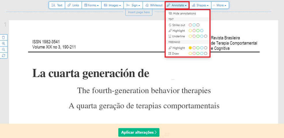 Como editar PDF grátis com Sejda