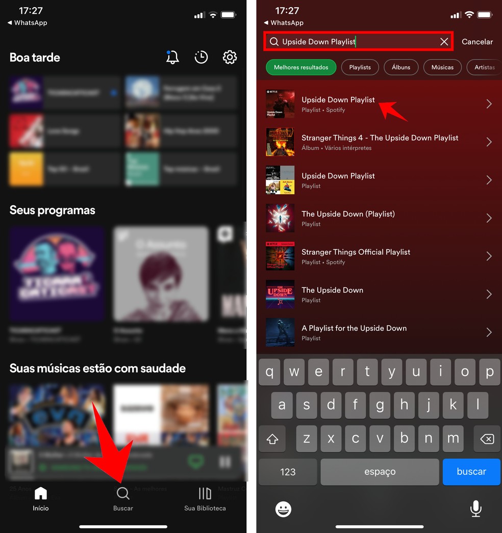 Upside down no Spotify: como descobrir a música que te salvaria do Vecna