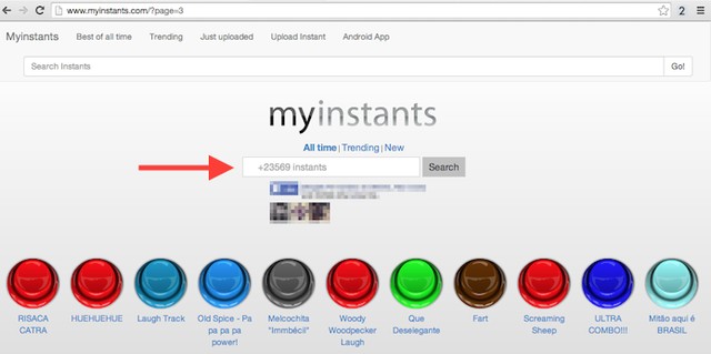 Como usar o Myinstants