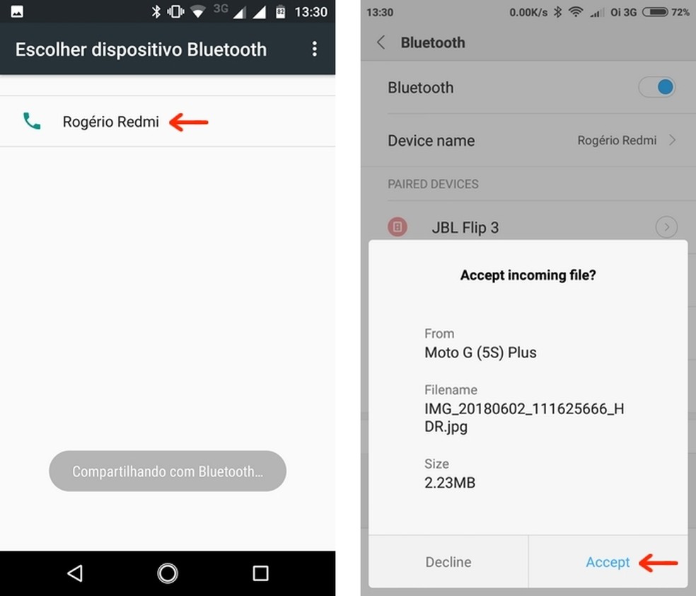 Como enviar e receber arquivos por Bluetooth no Android