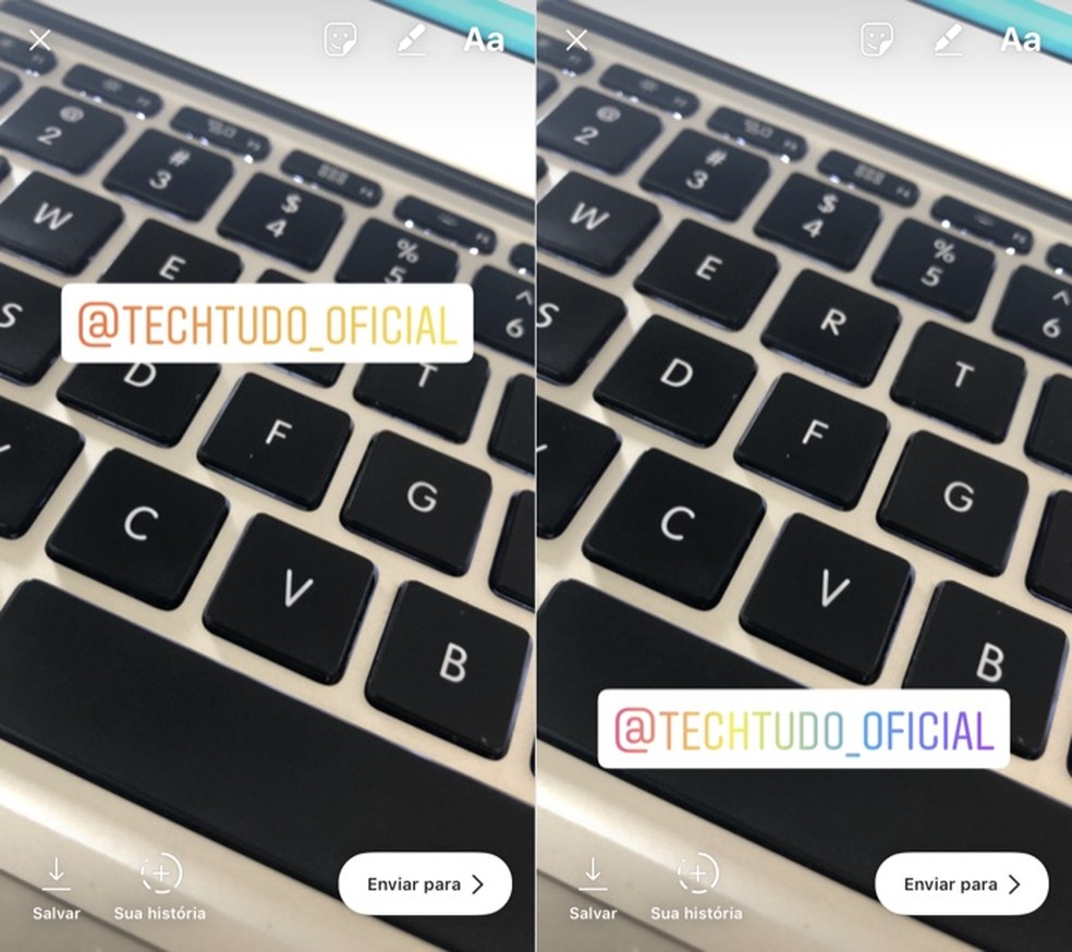 Como usar o adesivo para mencionar amigos no Stories do Instagram
