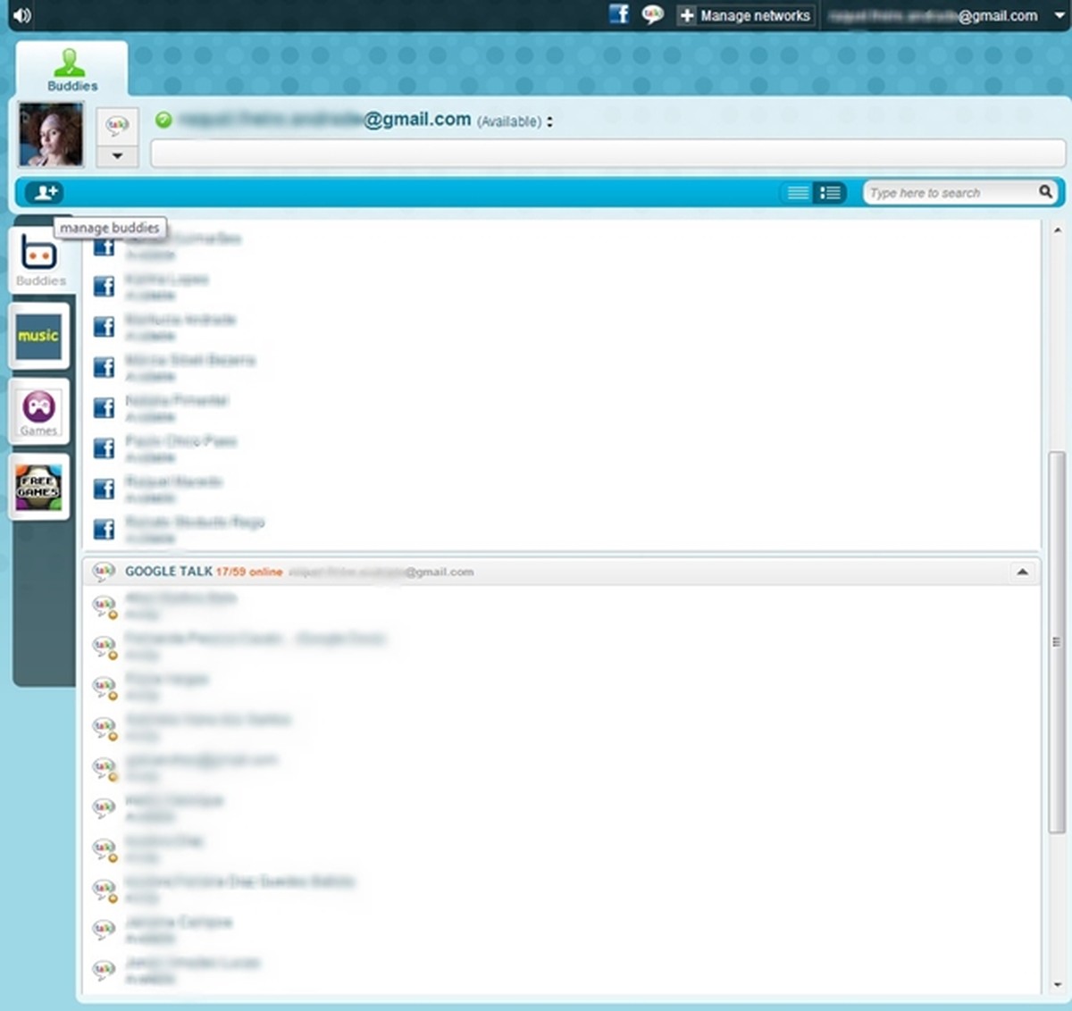 Como adicionar amigos no eBuddy Web Messenger