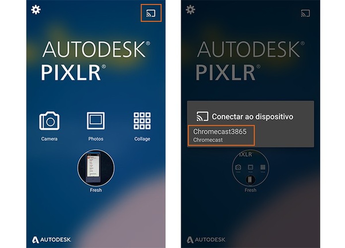 Pixlr: como editar suas fotos na TV usando o Chromecast e celular?