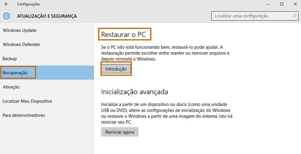 Como formatar seu PC Windows 10
