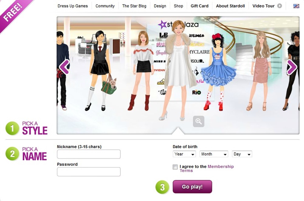 Como jogar Stardoll