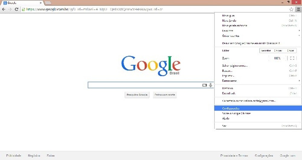 Como ajustar configurações de imagem, JavaScript e segurança no Chrome