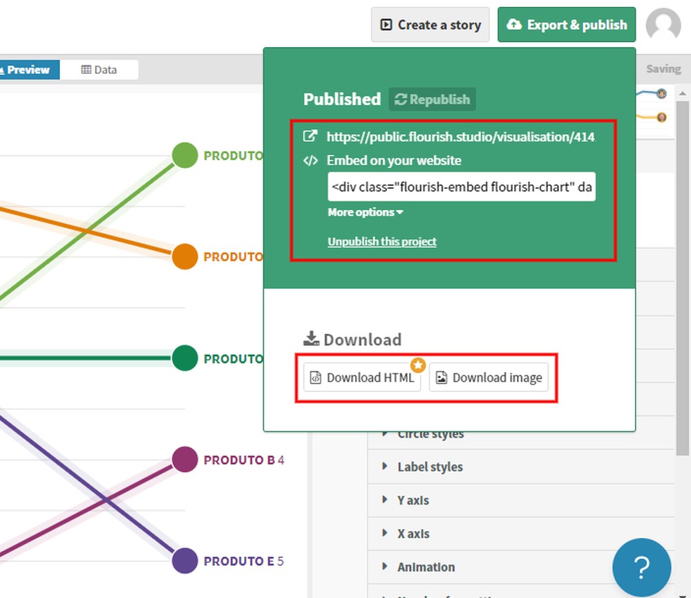 Como usar o Flourish para criar gráficos interativos com dados do Excel