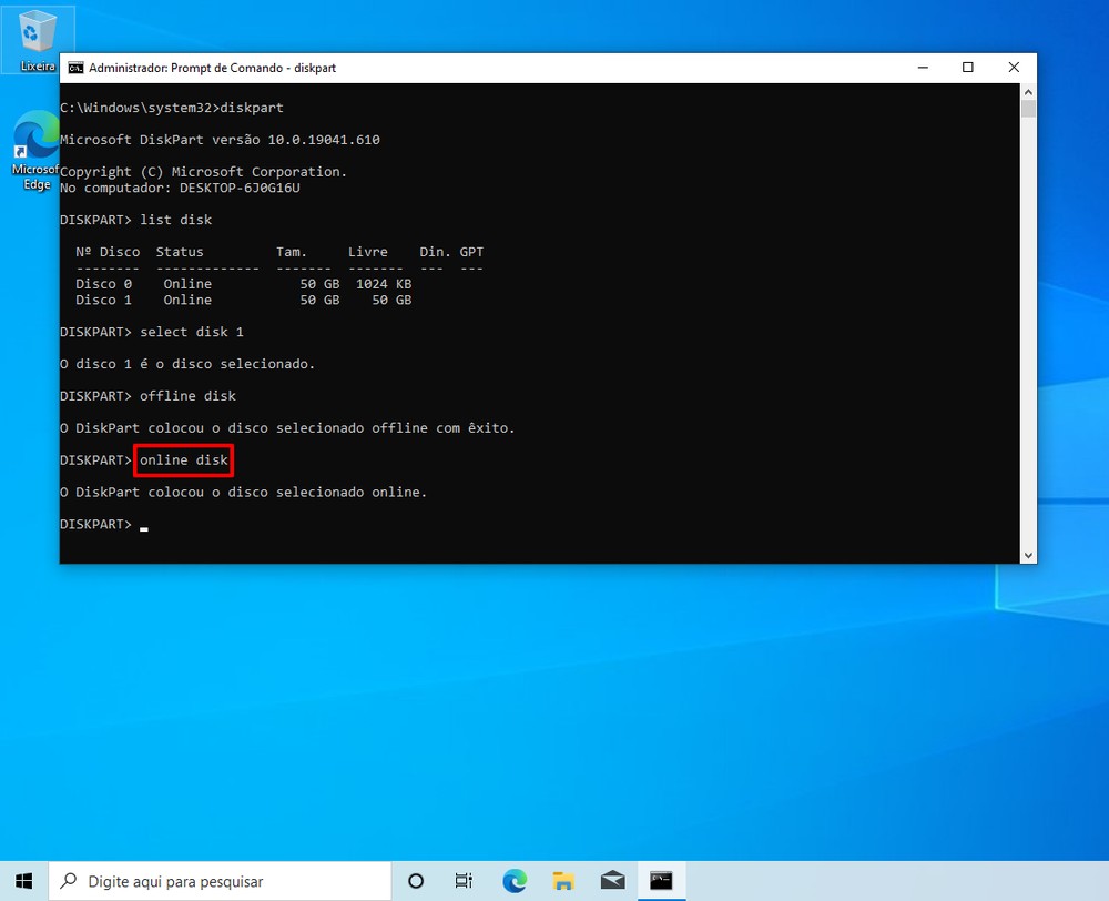 DiskPart: como formatar discos e usar comandos em partições