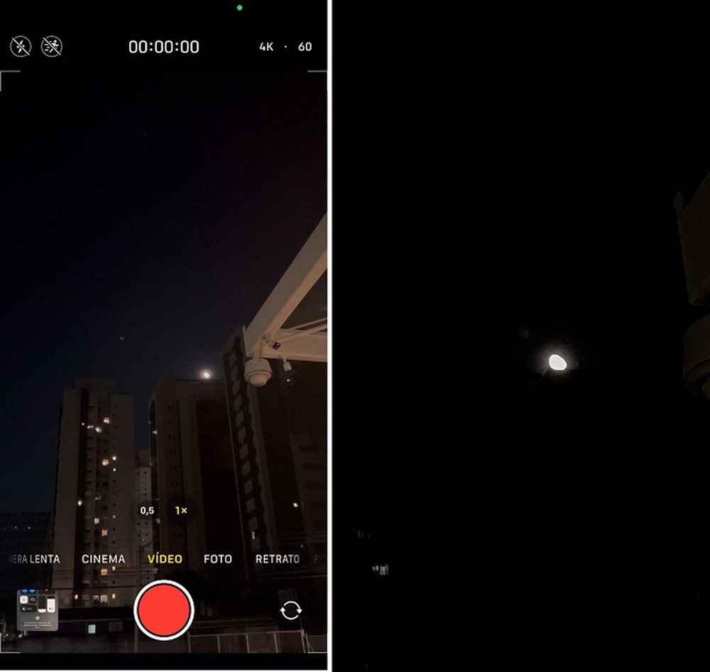 Como tirar foto da Lua com iPhone