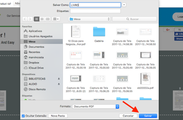 Como reorganizar as páginas de um PDF online com PDF Split