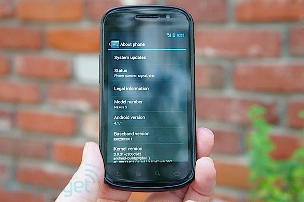 Nexus S já está recebendo update para o Android 4.1