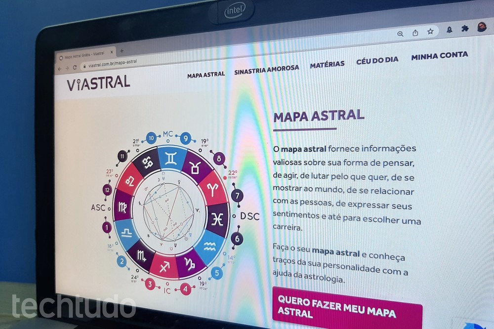 Mapa astral gratuito: conheça 5 opções de sites e como fazer online