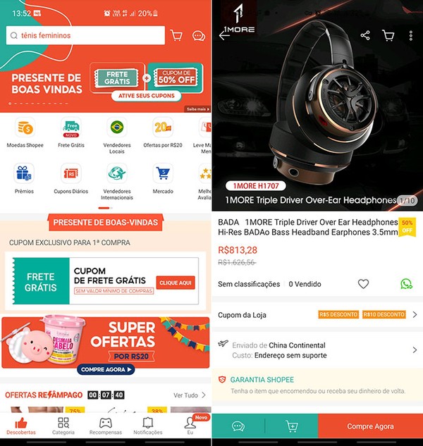 Shopee ou AliExpress? Compare os sites de compras online