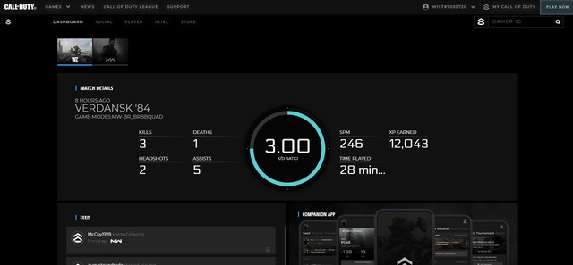 Call of Duty Warzone stats: como ver horas jogadas, abates, mortes e mais