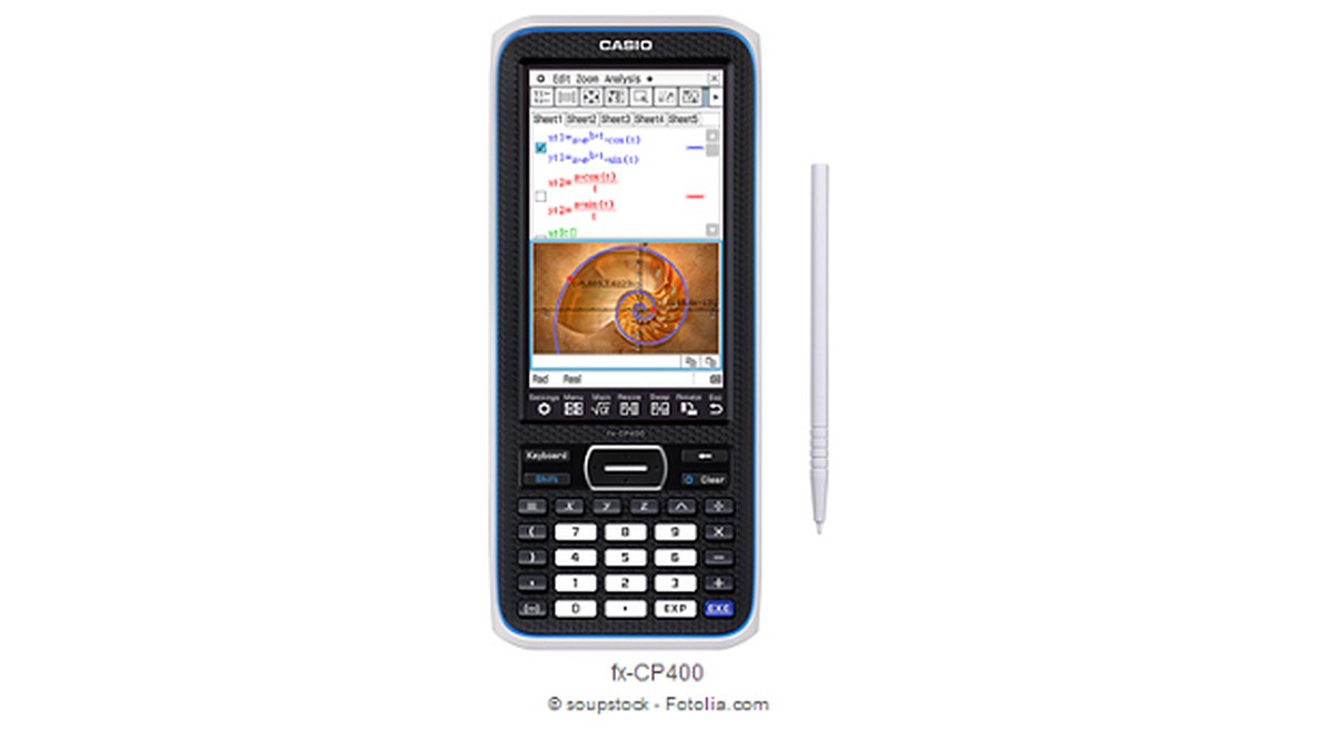 Nova calculadora da Casio tem tela sensível ao toque e entrada USB
