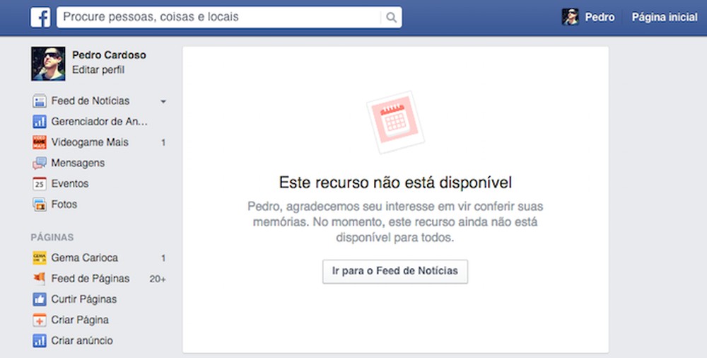 Facebook lança seu próprio Timehop para compartilhar posts mais antigos