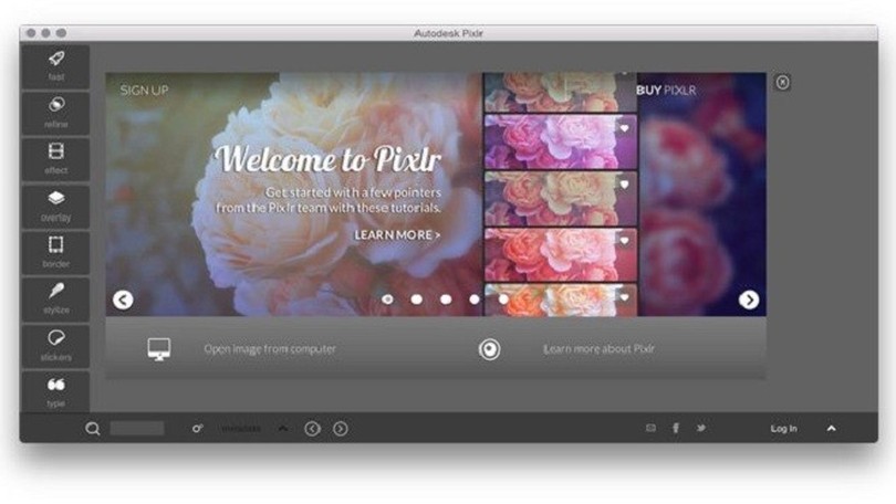 Pixlr | Software | TechTudo