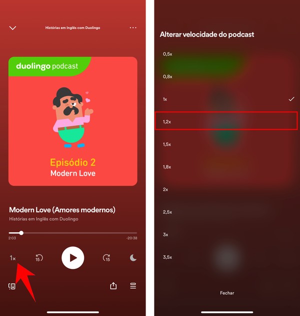 Podcast para aprender inglês: como ouvir episódios do Duolingo no Spotify