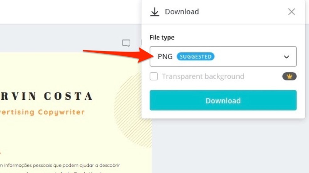 Como criar uma carta de apresentação com o Canva
