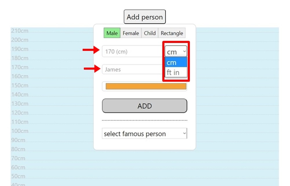 Site para comparar altura: como usar o Multmetric
