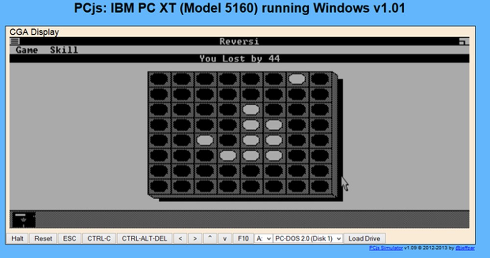 Site simula Windows 1.01 no navegador; veja como eram Paint e Reversi