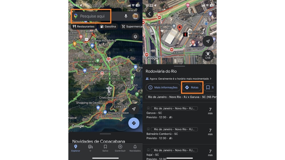 Como traçar rotas no Google Maps e ver a distância de um lugar ao outro