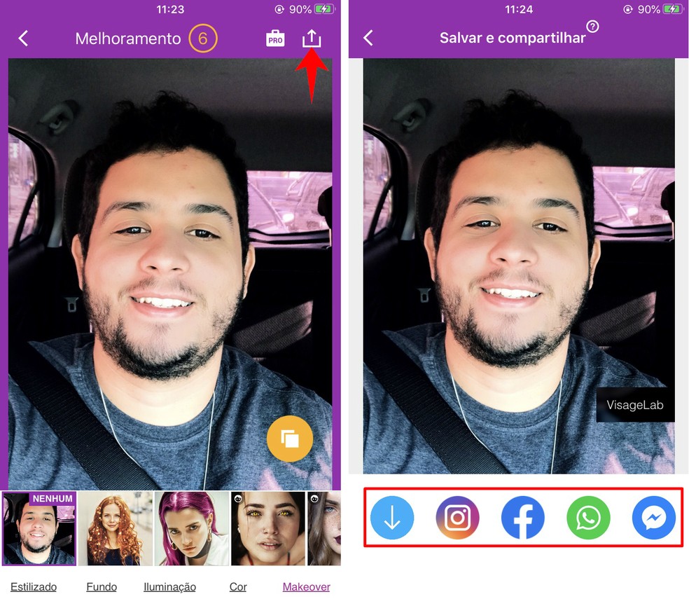 Como deixar suas fotos ‘perfeitas’ com o app Visage Lab