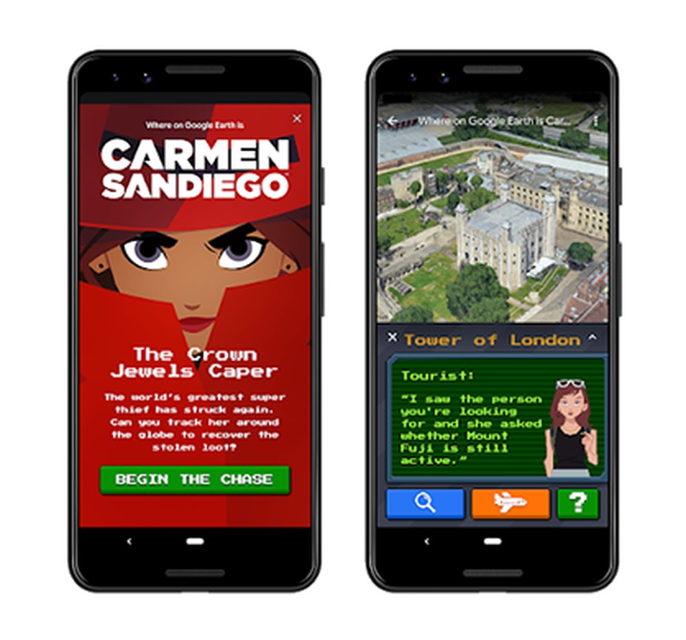 'Onde está Carmen Sandiego': jogo clássico ganha versão no Google Earth
