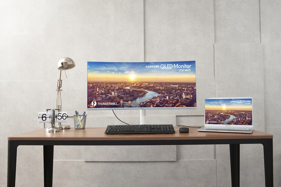 Monitor para games da Samsung tem tecnologia QLED e conexão Thunderbolt ...