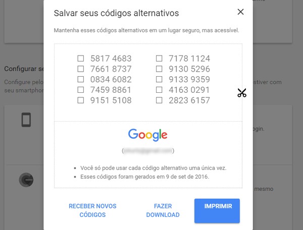 Perdeu a senha do Gmail? Saiba fazer login usando códigos alternativos