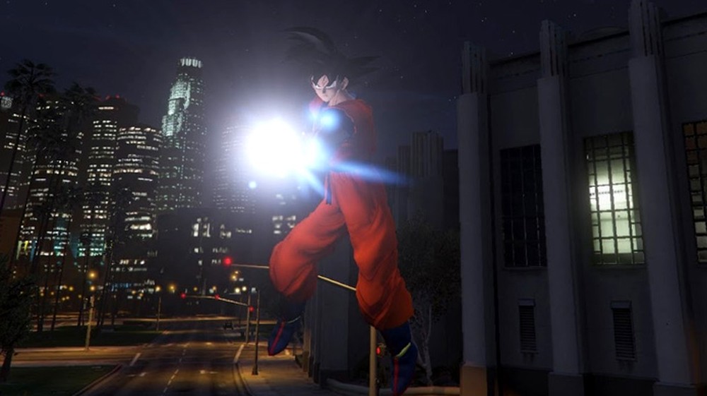 GTA 5 ganha mod com Goku e super poderes de Dragon Ball Z