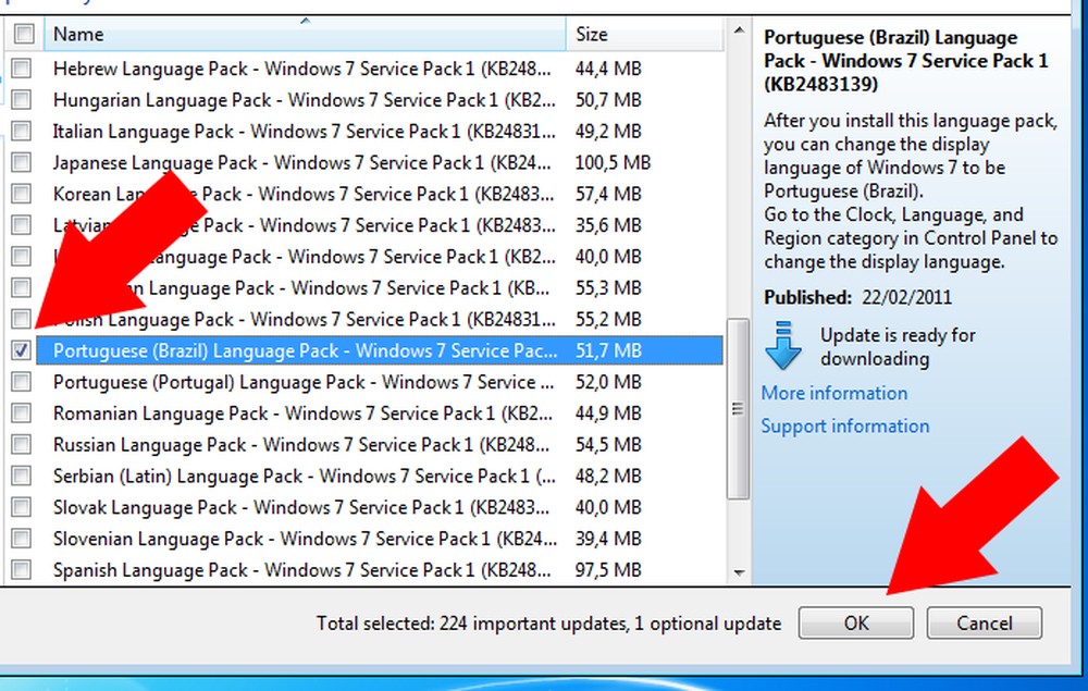 Windows 7 Language Pack SP1: como instalar o pacote de idiomas no PC