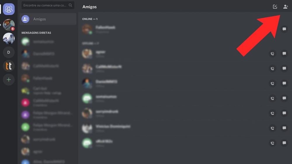 Como usar o Discord no celular